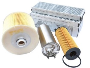 Original Audi A6 4F TDI V6 3.0 2.7 Inspektionspaket Ölfilter Diesel ...