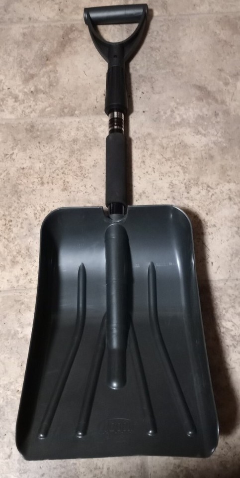 Hoppy #17211 Plastic 9.5" W Auto Emergency Extendable Snow Shovel | eBay