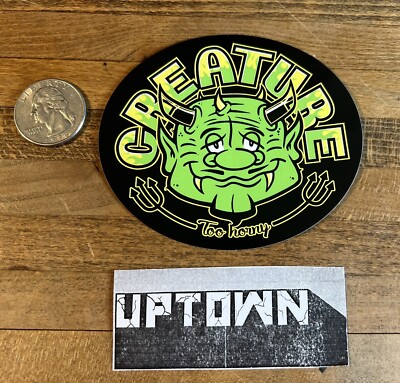 Creature Skateboards Too Horny Devil Sticker Santa Cruz | eBay