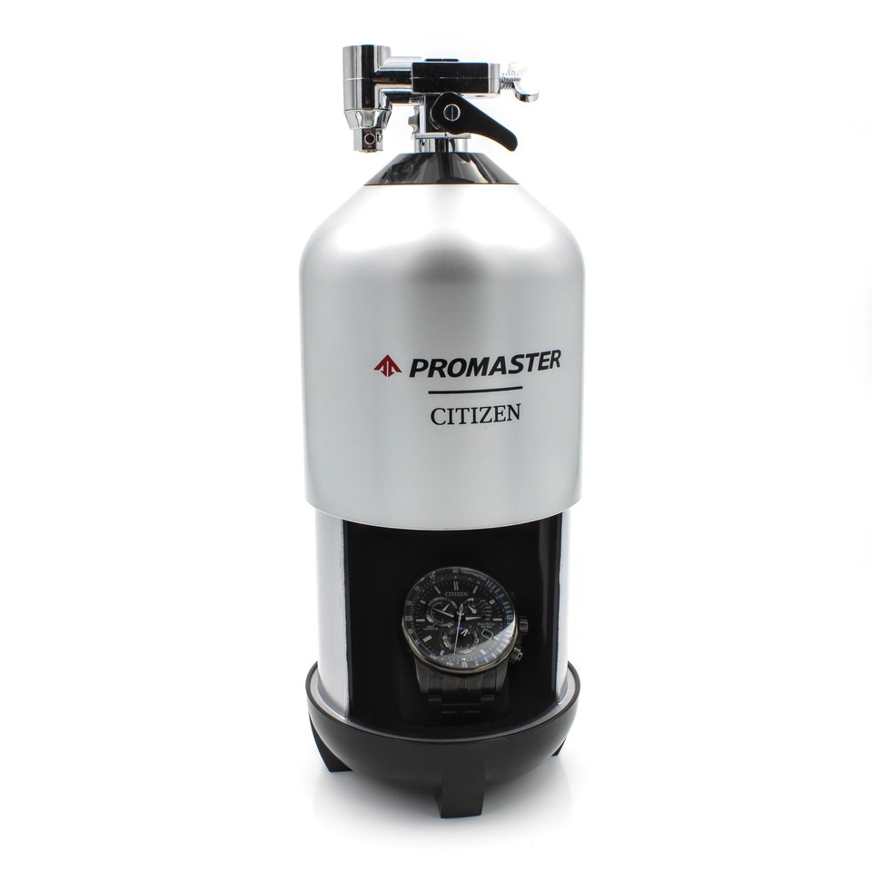 Citizen Mens Eco-Drive Sport PCAT Promaster Stainless Steel Watch & Box ...