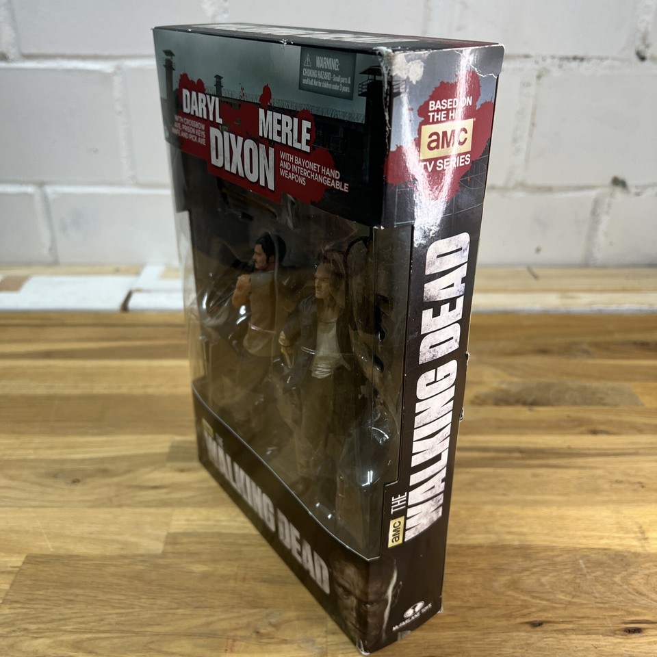 2013 MCFARLANE The Walking Dead Daryl And Merle Action Figures Series 4 ...