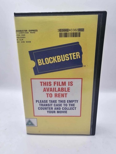 Star Wars The Empire Strikes Back VHS - Blockbuster Ex Rental Small Box ...
