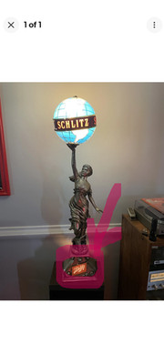 SCHLITZ BEER Reproduction REPLACEMENT Lense for Lady Statue !! | eBay
