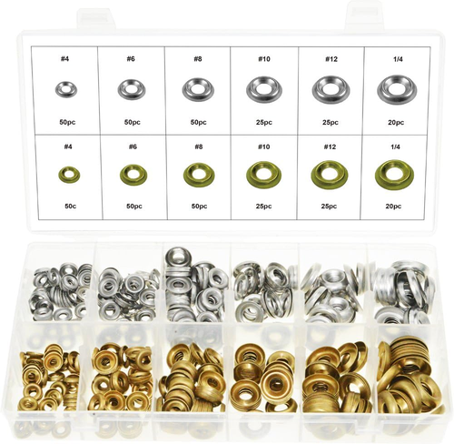 32470-440Pc Finishing Cup Washer Assortment 705353124006| eBay
