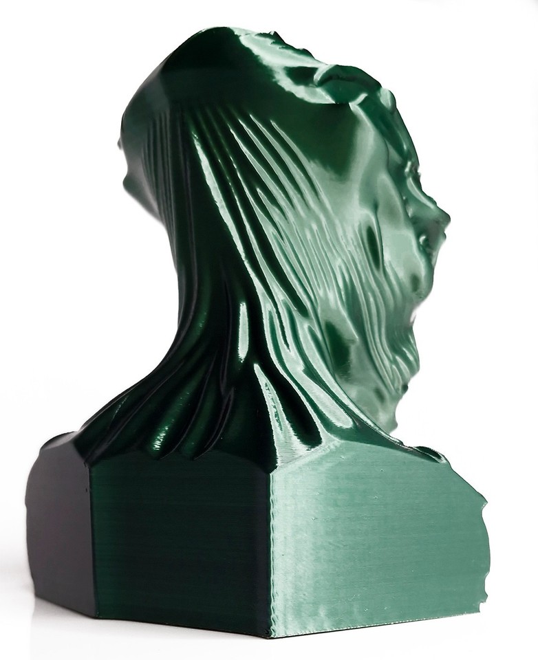 Alien Bust Statue Sci-Fi Decor Extra-terrestrial Figurine 3D Printed ...
