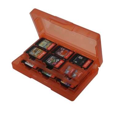 Orange Game Card And MicroSD Card Storage Case for Nintendo Switch | eBay