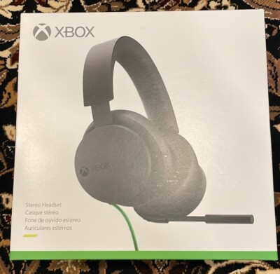 NEW Microsoft Xbox Wired Stereo Headset for Xbox Series X/S Xbox One ...