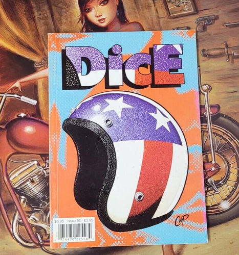 DICE MAGazine #16 MotorCYCLES Chopper Bobber coop vtg Helmet shovels ...