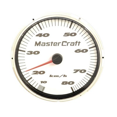MasterCraft Boat Speedometer Gauge 500912 | Medallion 4 1/4 Inch White ...