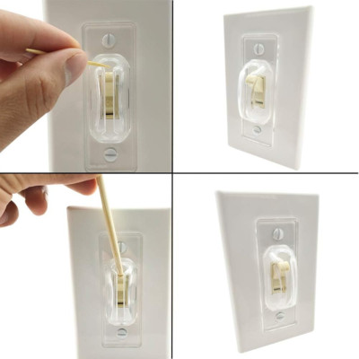 Light Switch Guard, 6 Pack, Clear Light Switch Lock, Child Proof Light ...