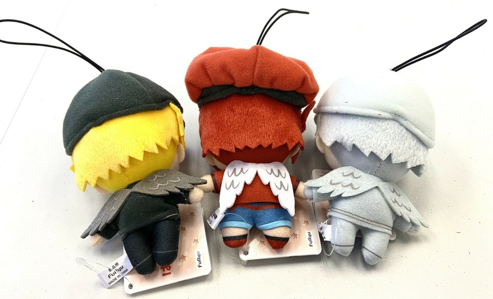 Cells at Work Mascot Small Plush Toy Doll Angels Style White Blood Cell ...
