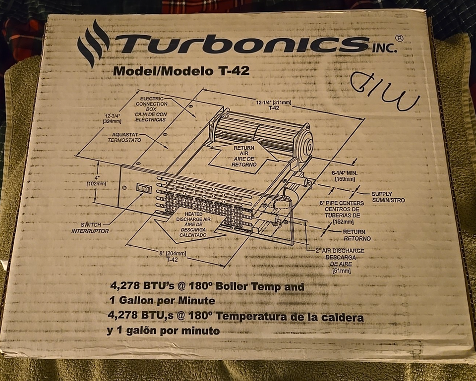 TURBONICS Kick Space Heater MODEL T-42 - 4,278 BTU’s - NEW | eBay