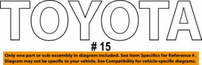 75441-42050 Toyota Plate, back door name 7544142050, New Genuine OEM ...