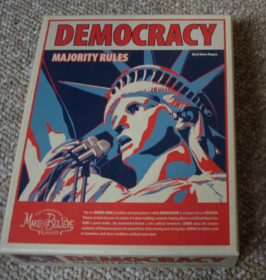 Democracy Majority Rules Board Game from Make Believe Games. 100% ...