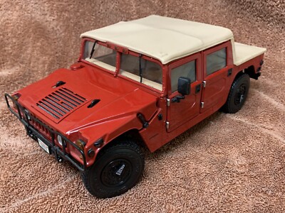 EXOTO Thunder Trac 1/18 Scale AM General Hummer Red H1 Series 1997 | eBay