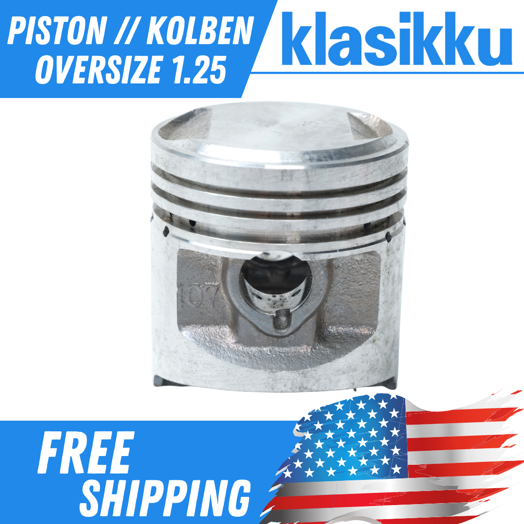 Fit For Honda CB100 SL100 XL100 CL100 Piston Oversize 1.25 Nos Kolben ...