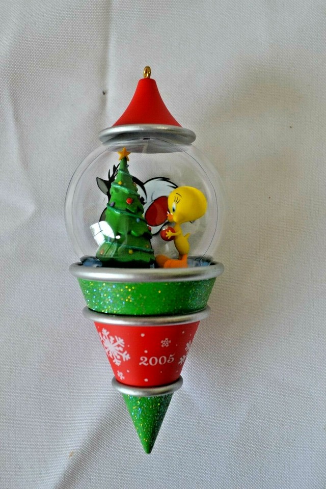 Hallmark Tweety Bird Ornament Tweety Sylvester Peek A Boo Looney Tunes ...