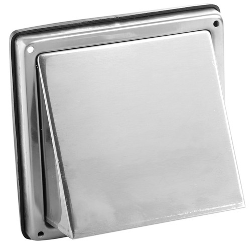 Stainless Steel Cowled External Extractor Wall Air Vent Outlet 100 125 ...