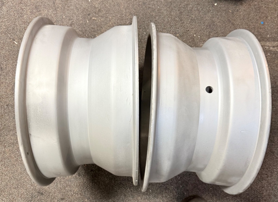 NICE 16x8.5 Chevy GM AMERICAN RACING TORQ THRUST WHEELS RIMS 5X4.75 ...