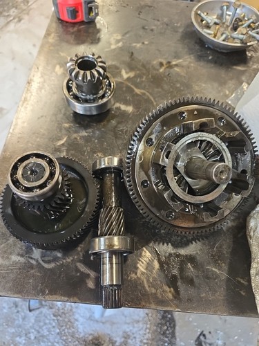 Rear Axle Input Shaft, Main Gear,Diff Yamaha G29 Electric Golf Cart ...