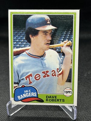 1981 Topps Dave Roberts Texas Rangers #431 | eBay