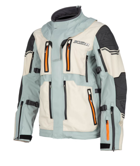 KLIM Sample Men's Adventure Rally Jacket -Size LG- Peyote- Slate Gray ...