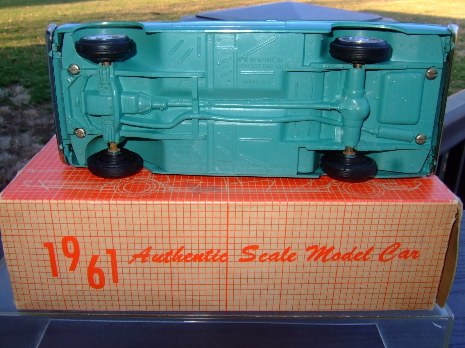 1/25th Scale 1961 Ford Falcon--TISSUE--BOX--EXCELLENT-- | eBay
