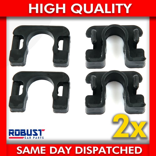 2X REAR PARCEL SHELF FASTENING BRACKET CLIP FOR FORD FOCUS FIESTA ...