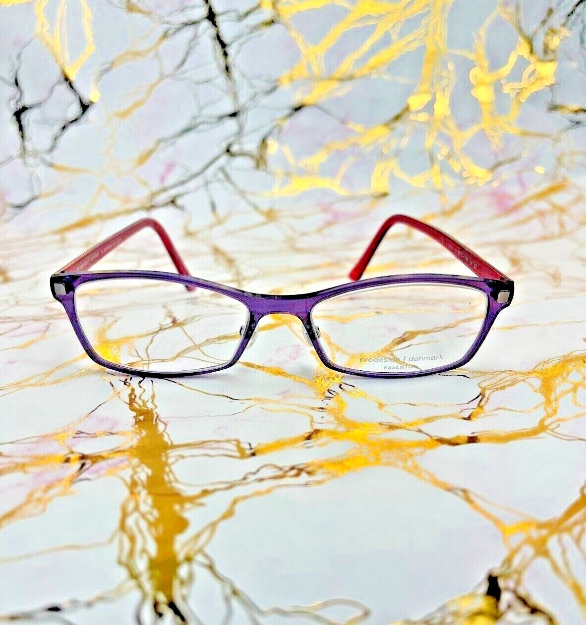 NEW PRODESIGN DENMARK 1503 c.3935 Purple Red EYEGLASSES GLASSES 51-17 ...