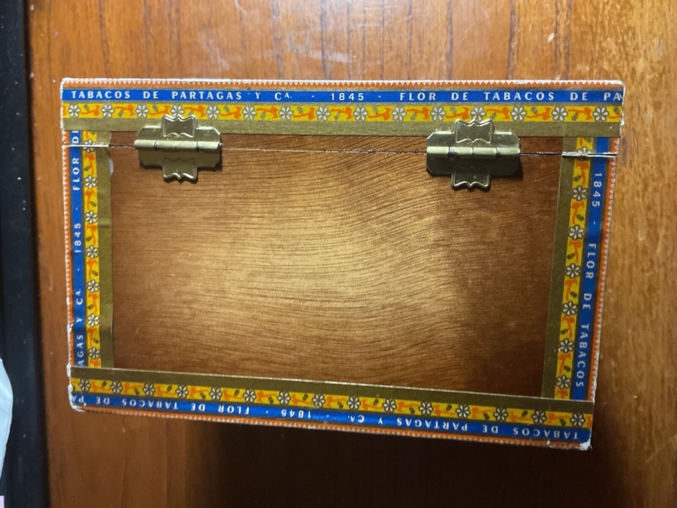 *RARE* PARTAGAS 160 Signature Series Empty Cigar Box ~ Robusto Minor ...