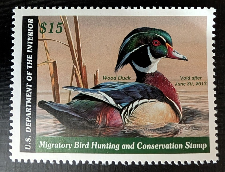 2 Federal Duck Stamps RW79 2012, RW78 2011 Both Mint Never Hinged Real ...