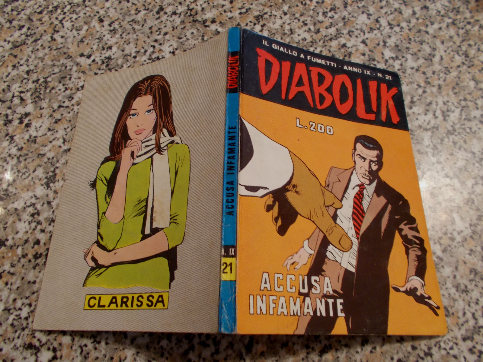 DIABOLIK ANNO IX ORIGINALE N.21 DEL 1970 OTTIMO TIPO KRIMINAL SATANIK ...