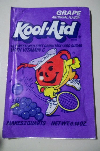 Vintage Old Kool Aid Packet Unopened Grape 80s 90s for sale online | eBay