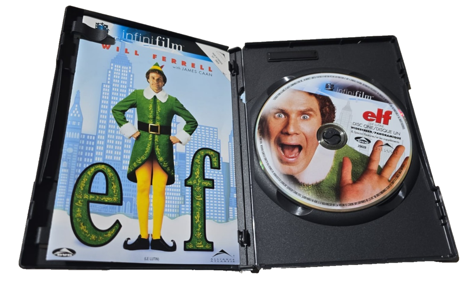 Elf (DVD, 2003) Full Screen -Will Ferrell - James Caan Christmas Holiday Movie 794043716829 | eBay