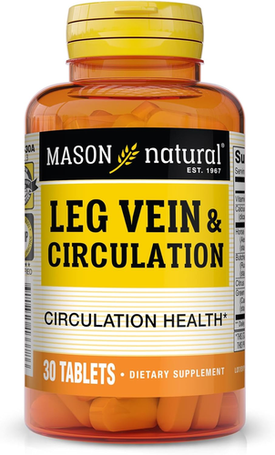 Leg Vein Circulation Formula 30 Tabs with Butchers Broom Green Tea ...