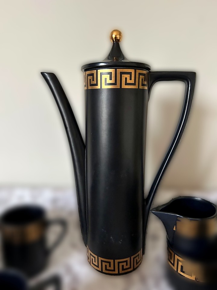 1950s Portmeirion Susan Williams Ellis Design Greek Key Pattern Coffee ...