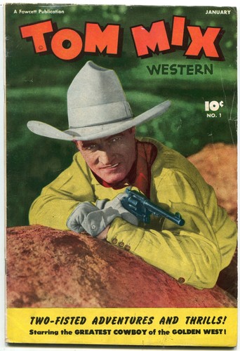 Tom Mix Western #1 1948 - Fawcett -VG - Comic Book | eBay