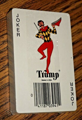 Trump Brand Playing Cards Sealed Deck Purple Flower - Made in the USA ...