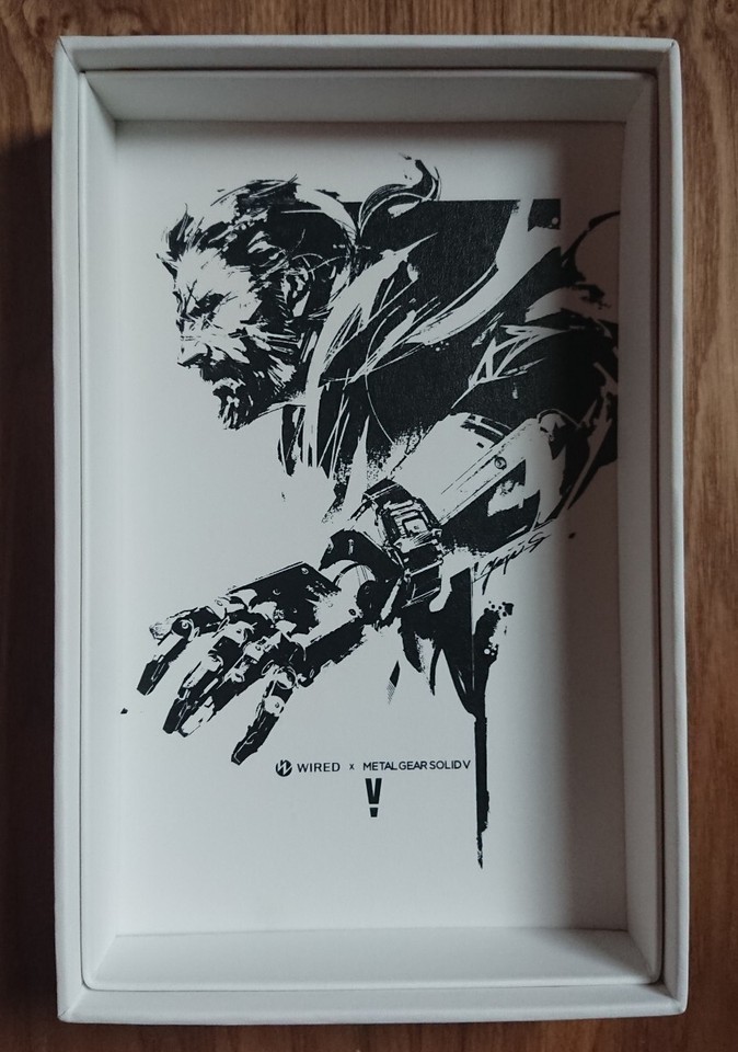 AGAM601 WIRED Metal Gear Solid The phantom pain 5 Watch Rare /2500 NEW ...