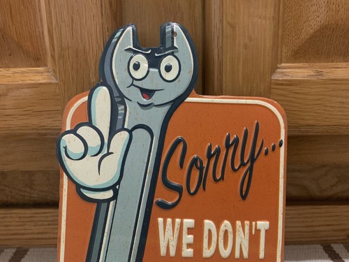 Don’t Lend Tools Metal Sign Vintage Style Wall Decor Management Parts ...