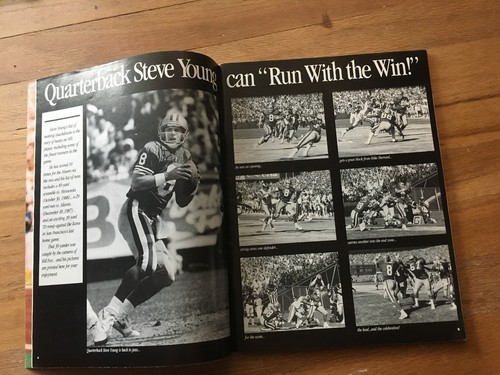 San Francisco NFL GAME DAY Program 49ers vs Falcons Oct. 18 1992--Don ...