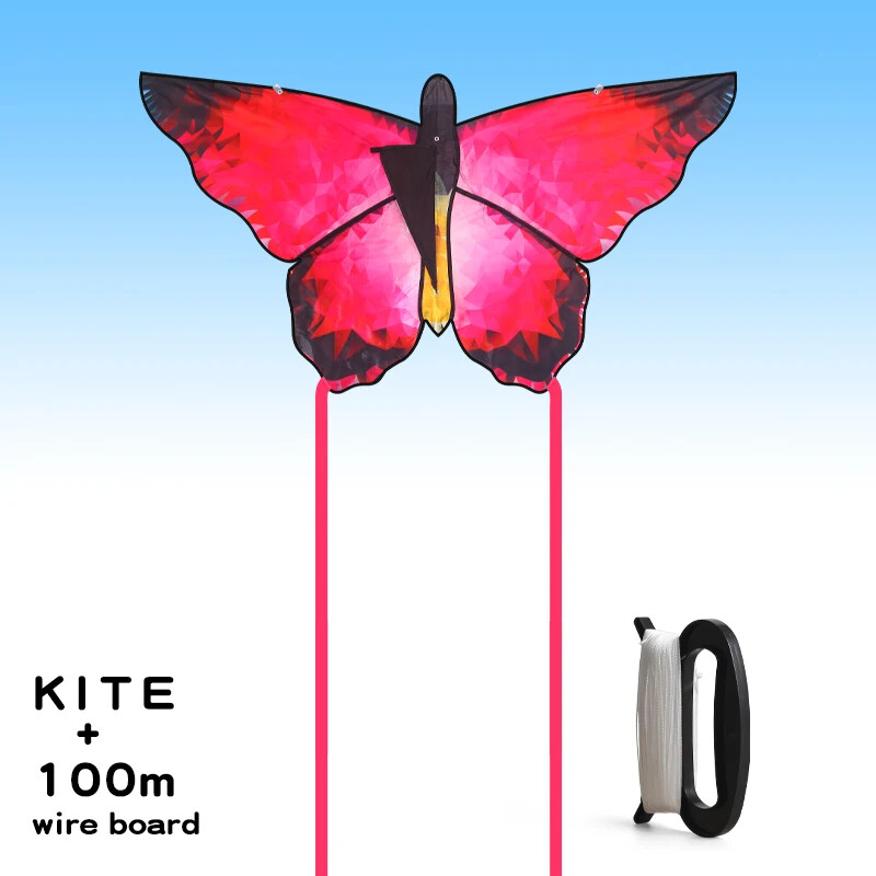 Pop-Up Kite's Easy To Fly Butterfly, Eagle, Fairy Princess, Fighter Jet ...