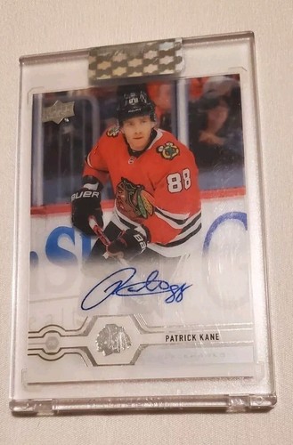 2019-20 PATRICK KANE UD CLEAR CUT ON CARD AUTO | eBay