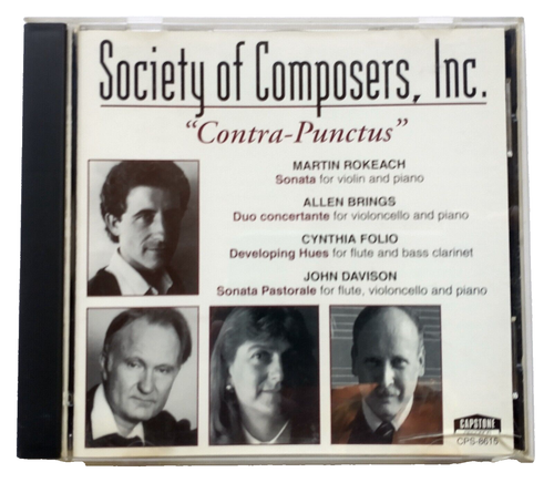 Society Of Composers Inc Contra Punctus SCI CD No 4 1994 159348061522| eBay
