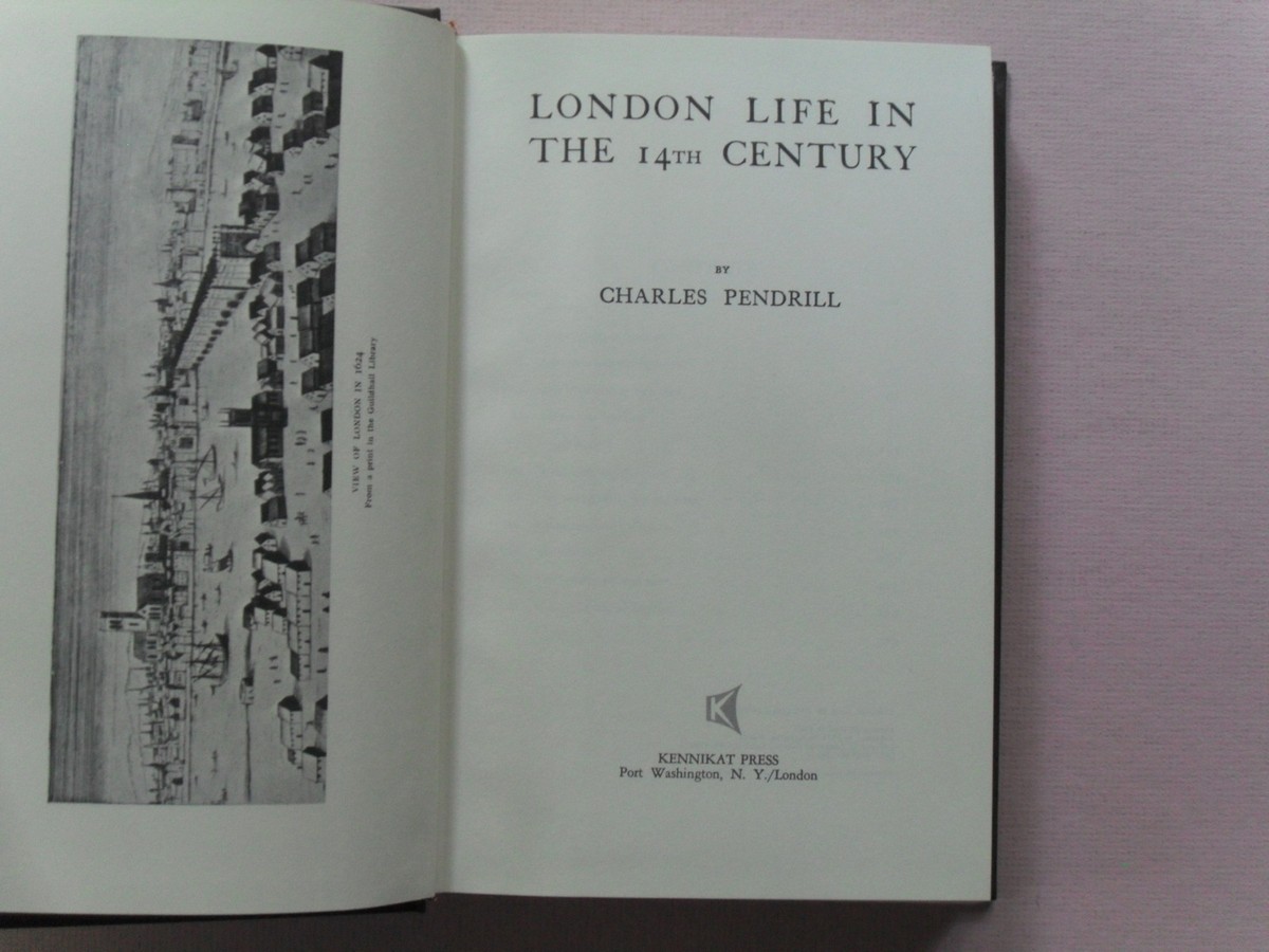 Maps Of London During The 14th Century