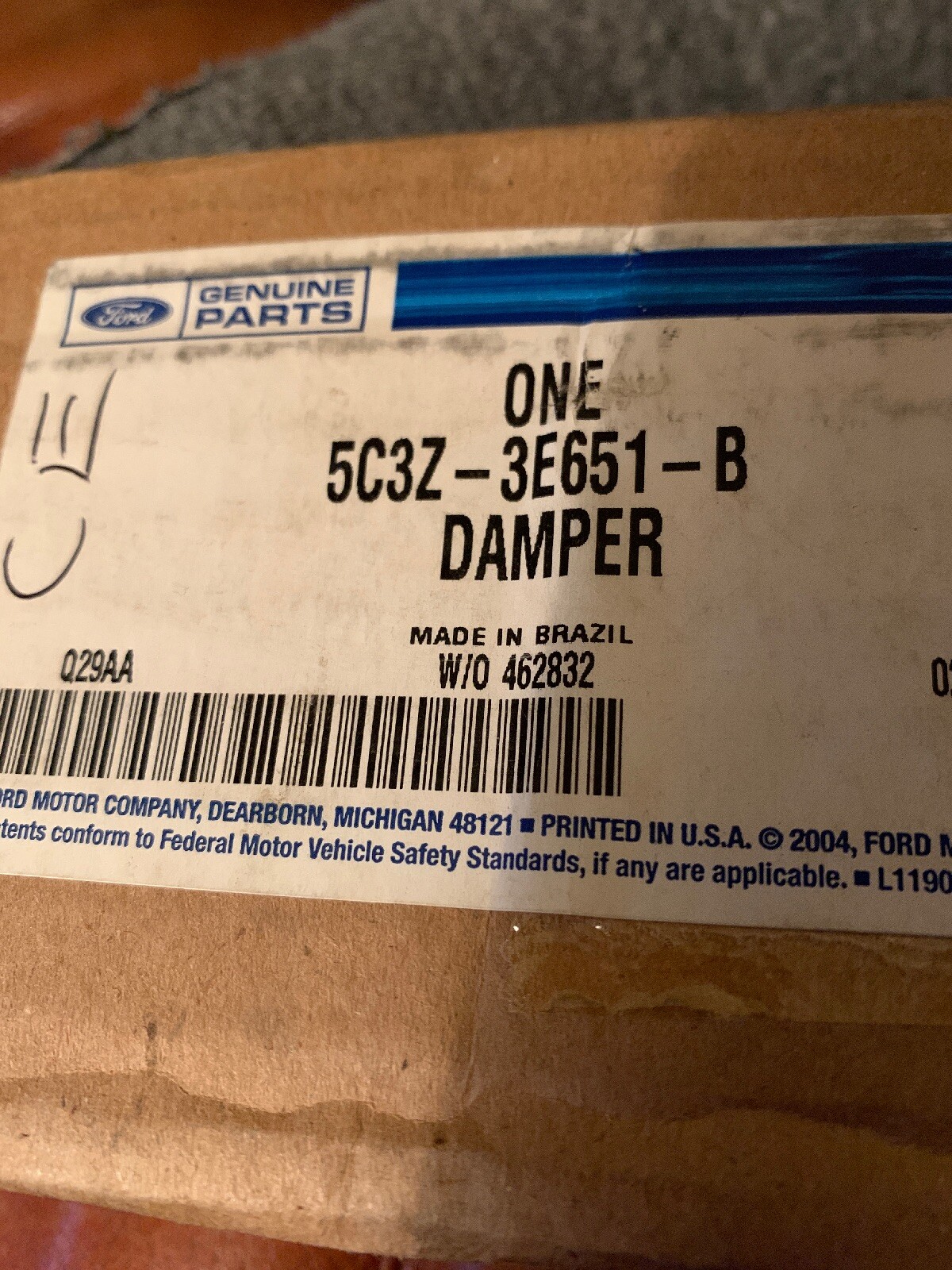 Genuine Ford Damper 5C3Z-3E651-B | eBay