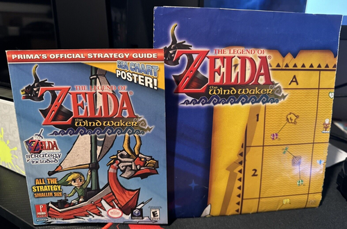 Legend of Zelda: The Wind Waker Prima’s Official Strategy Guide Poster ...