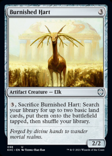 Burnished Hart Light Play, English Magic the Gathering MTG Commander ...