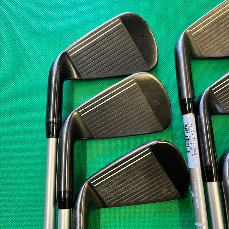 Callaway RAZR X Black Iron Set 6pcs 5-Pw Flex SR Stiff Regular RAZR X ...