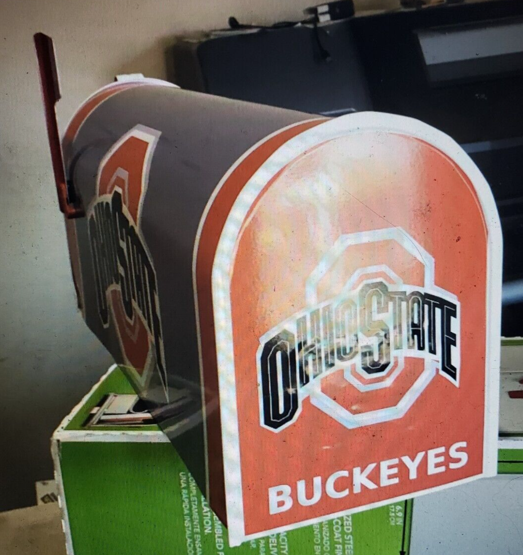 Ohio State Buckeyes Mailbox~TICKETS~HATS~HELMETS~NO PAINT~NO CHIPS ...